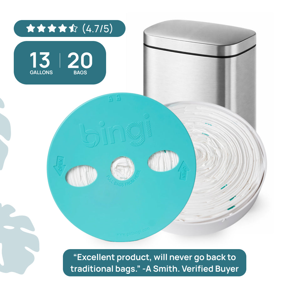 Welcome Kit: Dispenser & 1 Bag Roll – Bingi